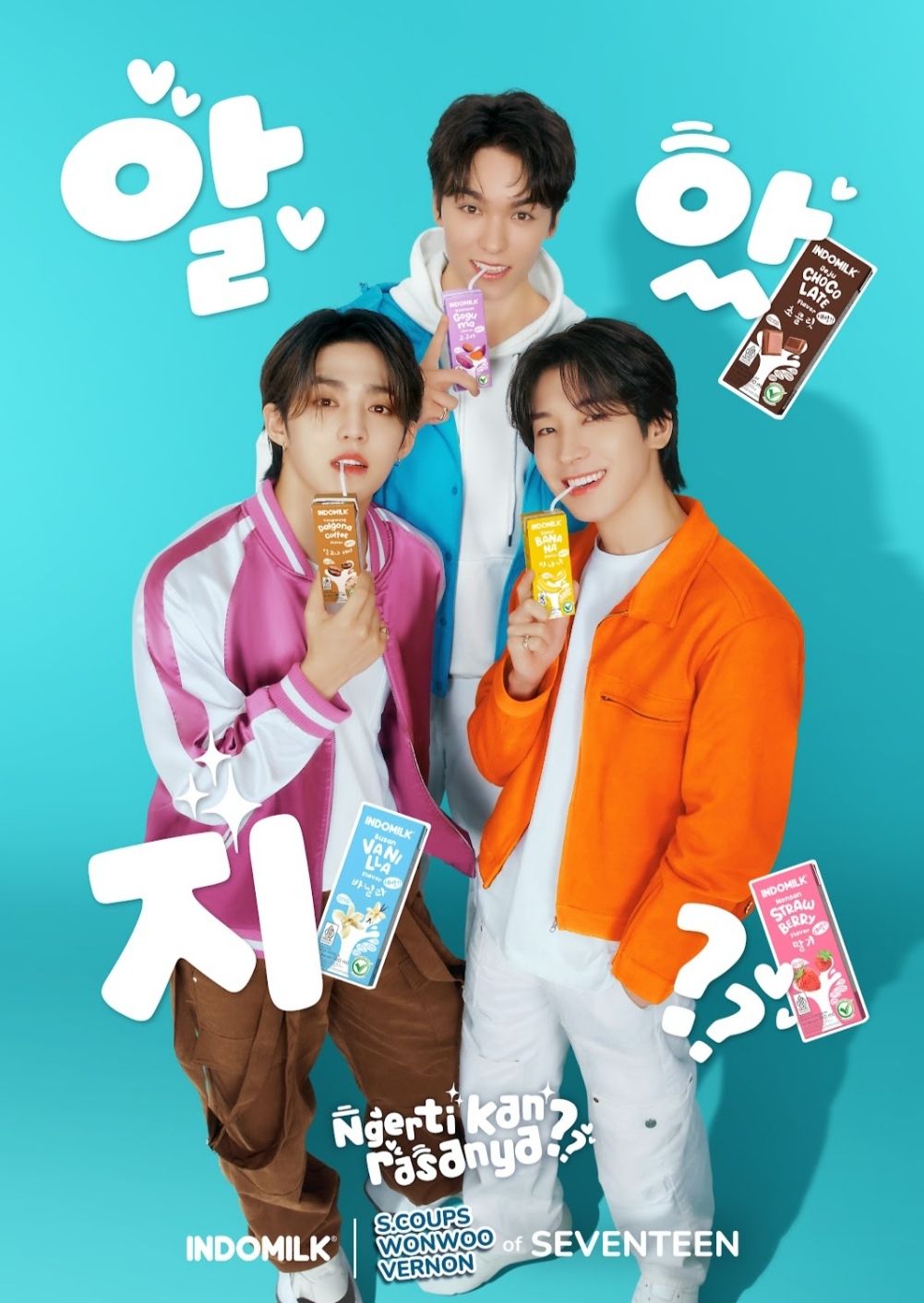 Indomilk Luncurkan Varian Authentic Korean Flavor, Gaet 3 Anggota ...