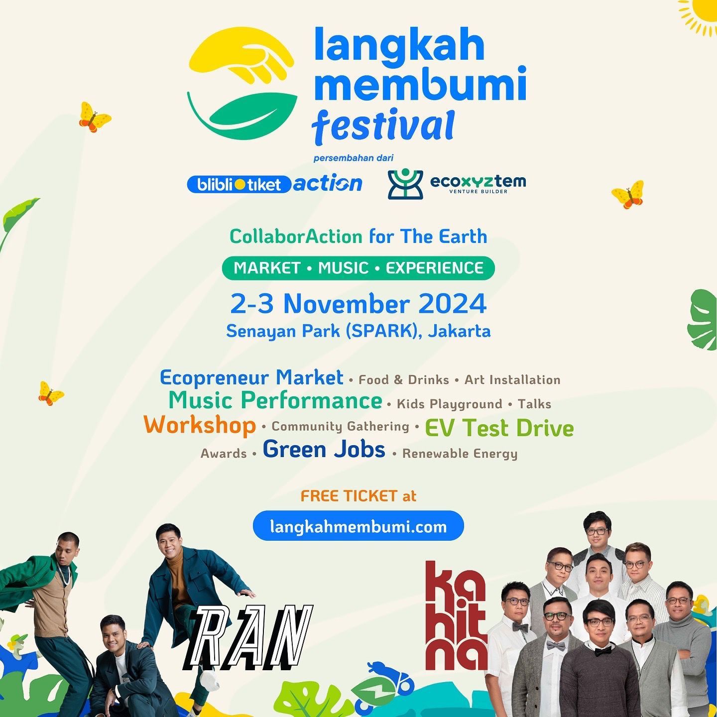 Langkah Membumi Festival 2024: Melting Pot Temukan Solusi Keberlanjutan ...